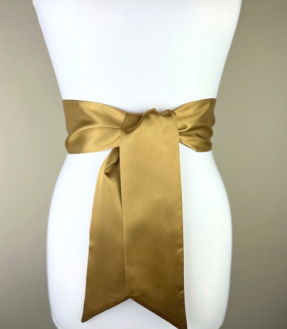 Gold Silk Sash