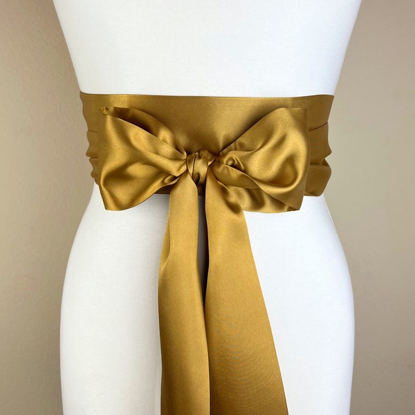 Gold Sash - Etsy