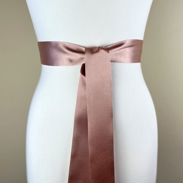 Rose Gold Sash - Etsy