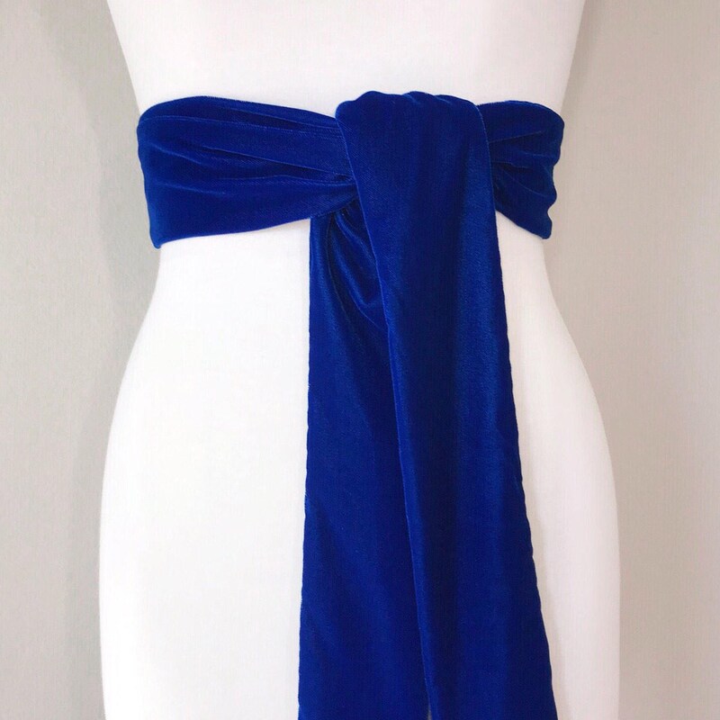 Royal Blue Velvet - Etsy