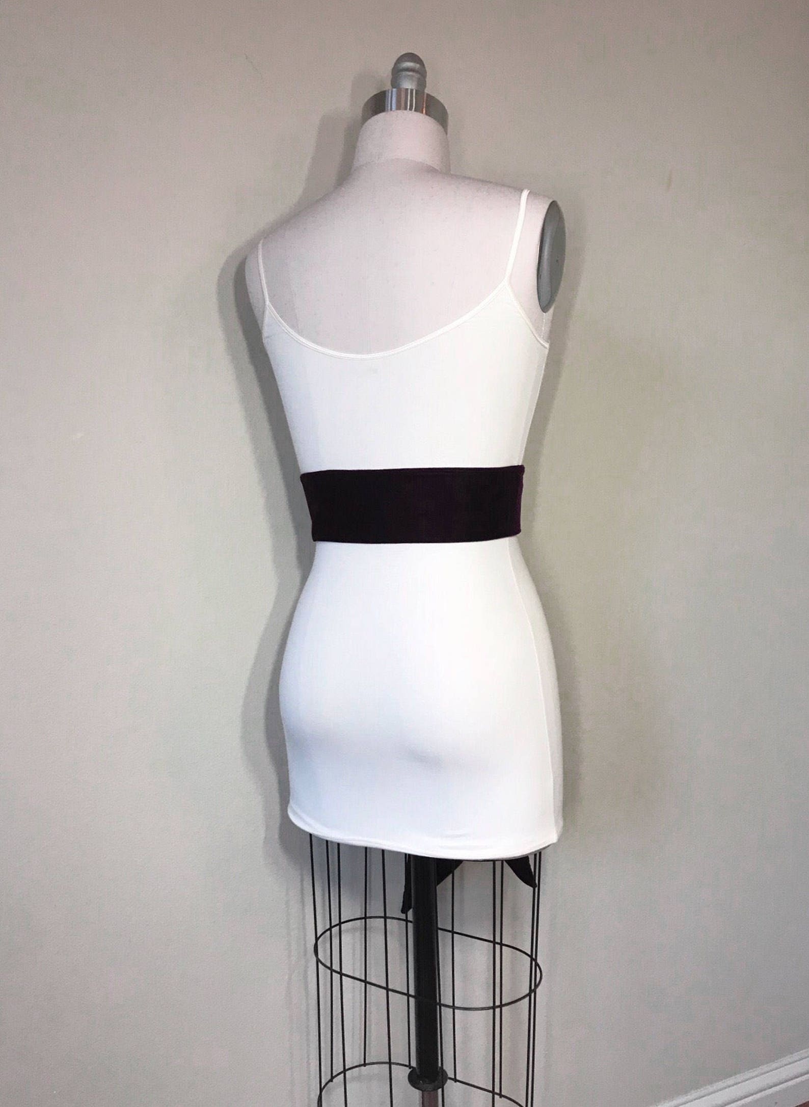 Plum Velvet Sash Velvet Plum Sash Plum Sash Belt in Velvet | Etsy