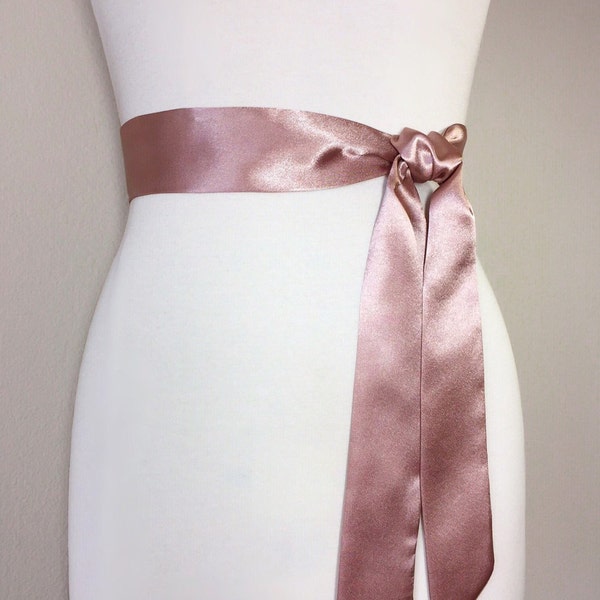 Rose Gold Sash - Etsy