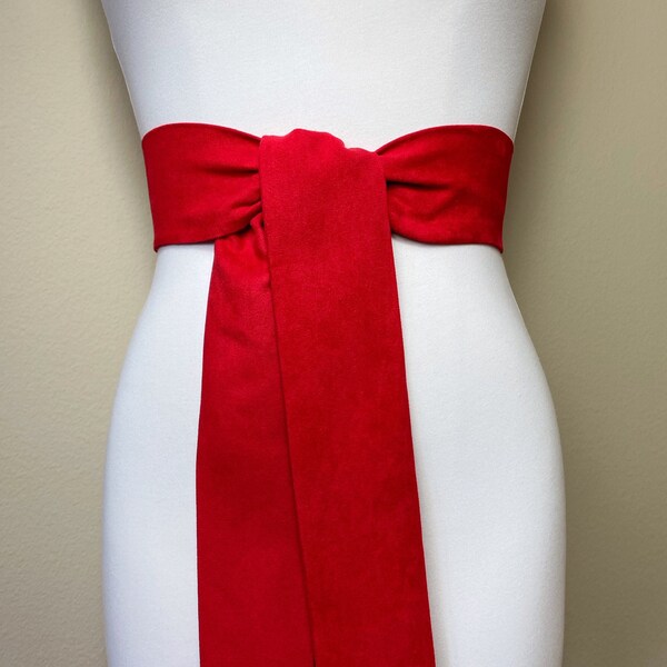 Red Sash - Etsy