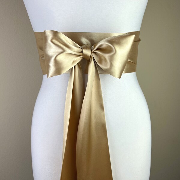 Gold Sash - Etsy