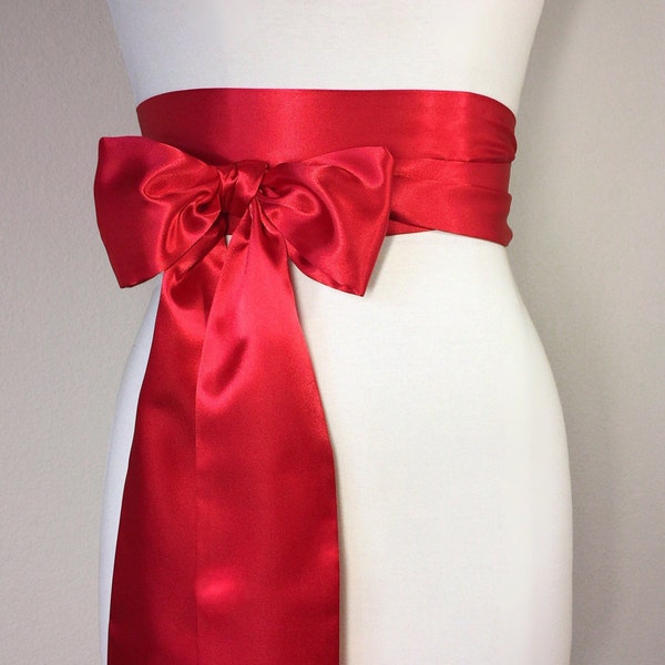 Red Sash - Etsy