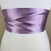 Lilac Sash Lilac Satin Sash Dusty Lavender Sash Bridesmaid - Etsy