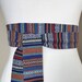 Aztec Sash, Tribal Sash, Woven Ethnic Print Sash, Native American Belt ...