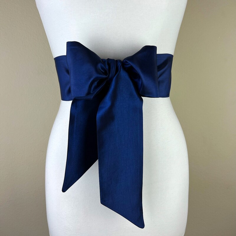Navy Blue Sash - Etsy UK