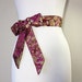 Asian Brocade Sash in Bright Plum & Gold Floral Sash in Gold - Etsy