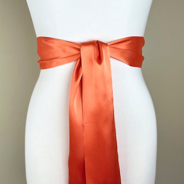 Orange Sash - Etsy