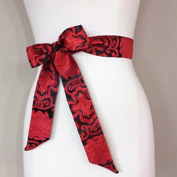 Red Sash - Etsy