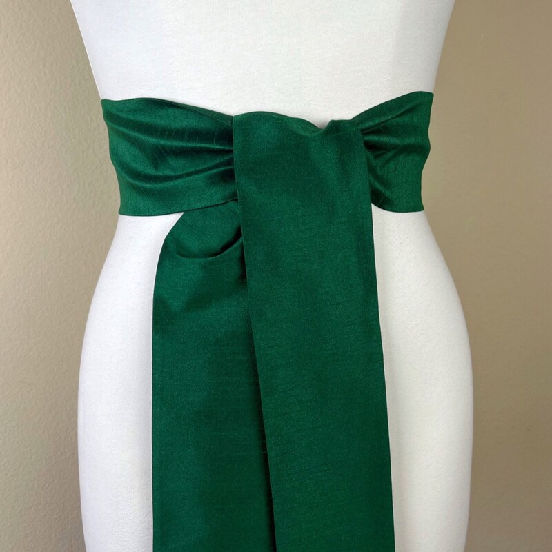 Green Wedding Sash - Etsy