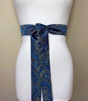 Bandwidth Waist Seal Ethnic Style Tibetan Clothes Robe With String ...