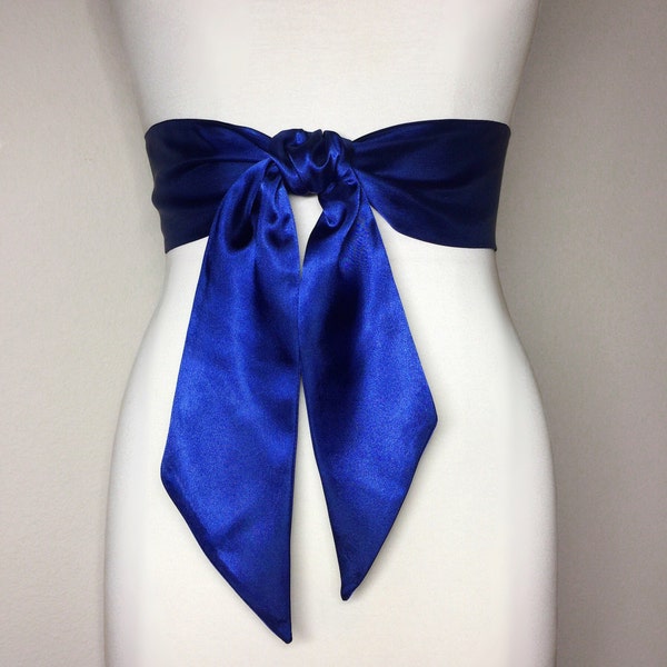 Royal Blue Sash - Etsy