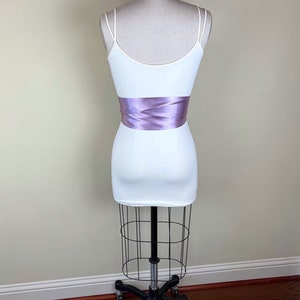 Lilac Sash, Lilac Satin Sash, Dusty Lavender Sash, Bridesmaid or ...