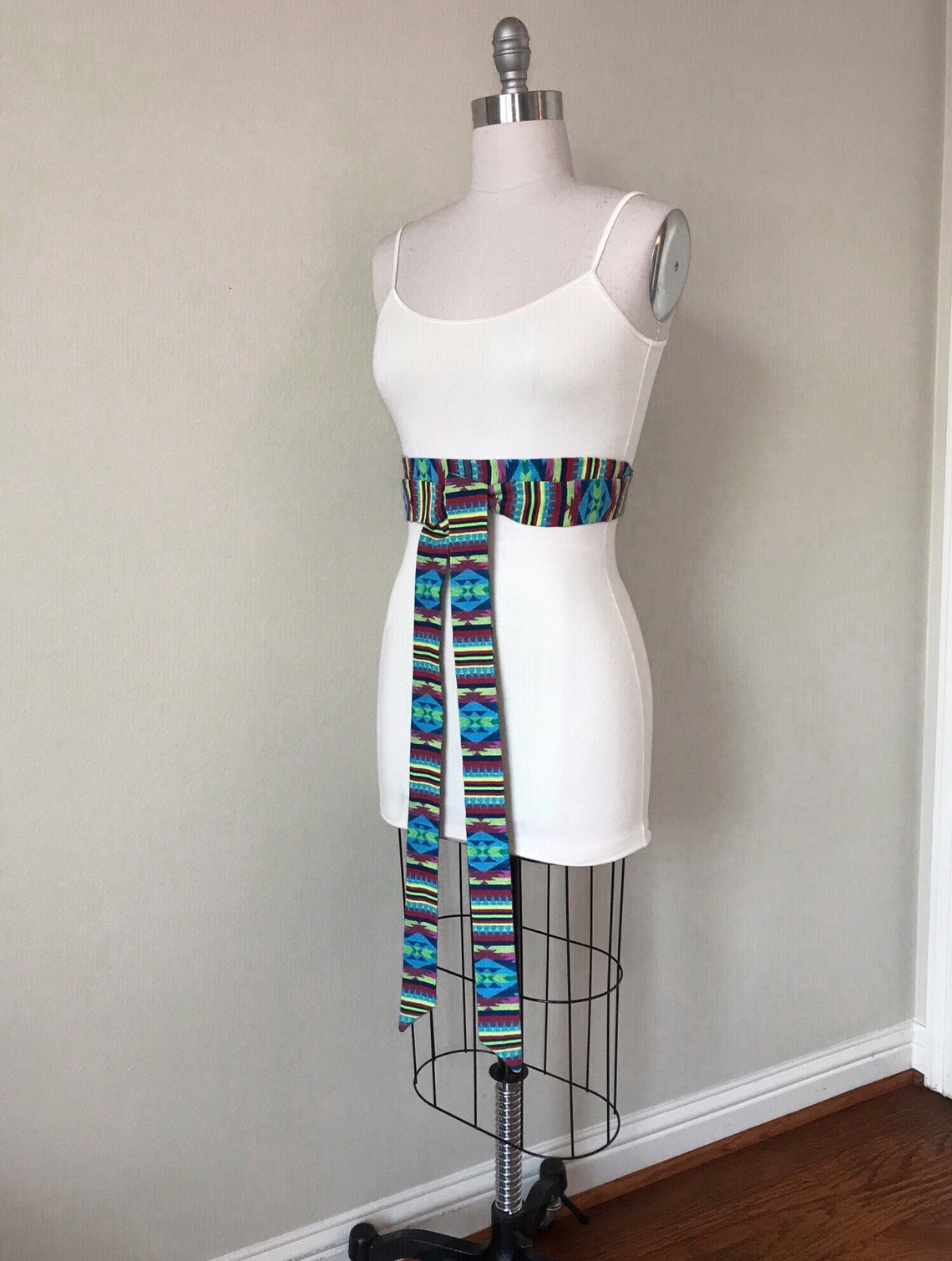 Navajo Print Sash Belt Tribal Print Sash Native American | Etsy