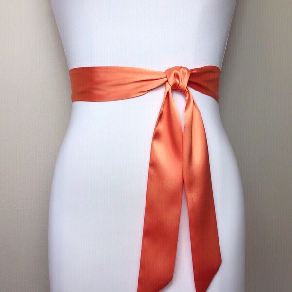 Orange Sash - Etsy