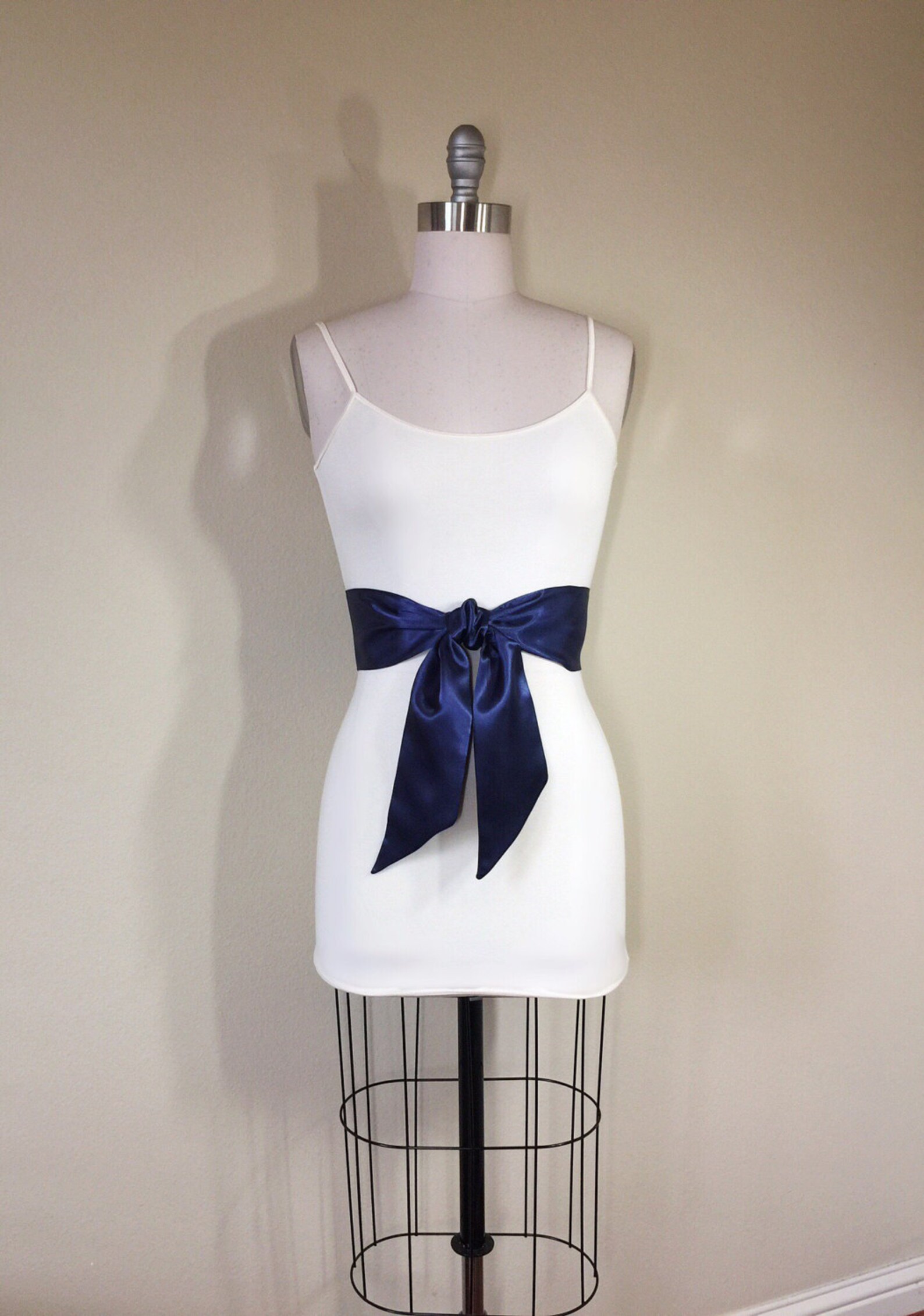 Navy Satin Sash Navy Sash Belt Wide Navy Wedding Dress Sash - Etsy