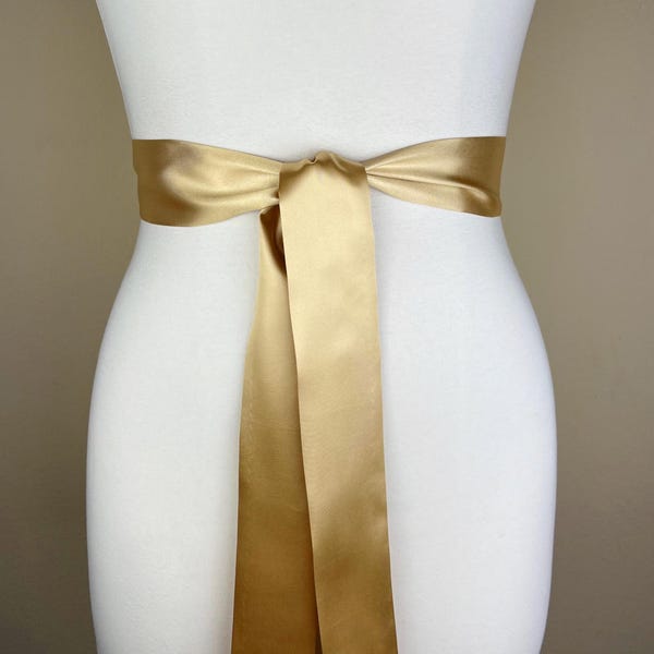 Gold Sash - Etsy