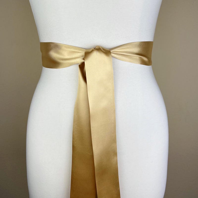 Gold Sash - Etsy