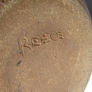 Reece Pottery Studio Art Pottery Vase With Handles Large Vintage ...