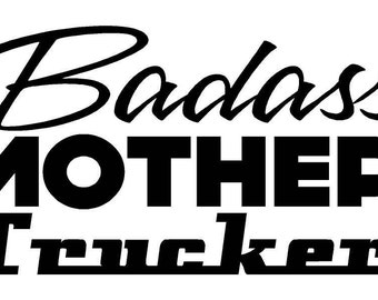 Badass car decal | Etsy