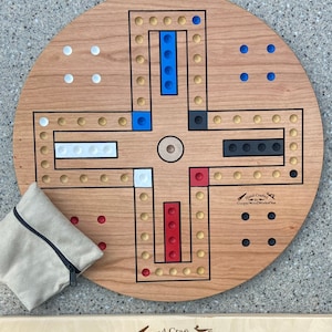 Marble Fast Track - Double Sided! 4 and 6 Player - Etsy Canada