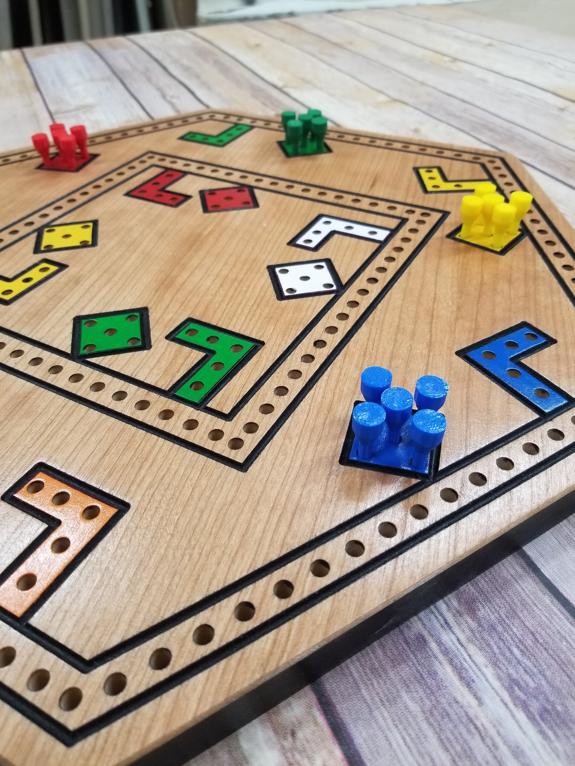 Pegs and Jokers Board Game - Etsy Canada