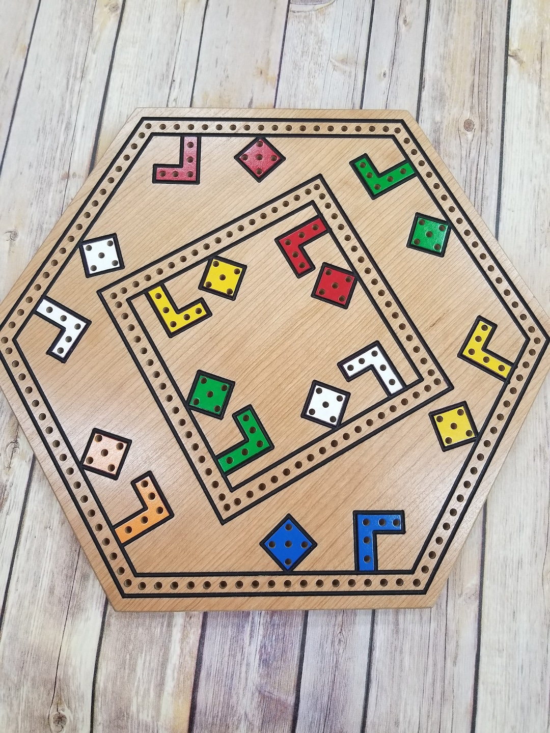 Pegs and Jokers Board Game - Etsy