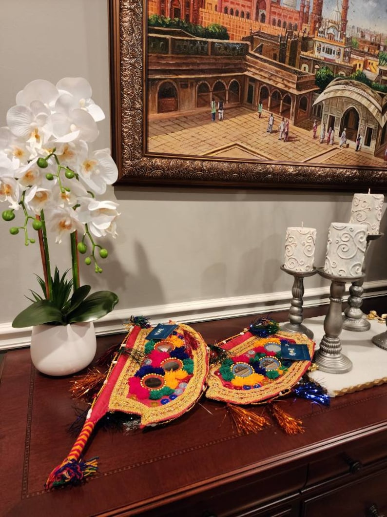 Pakistani Hand Fan - Etsy
