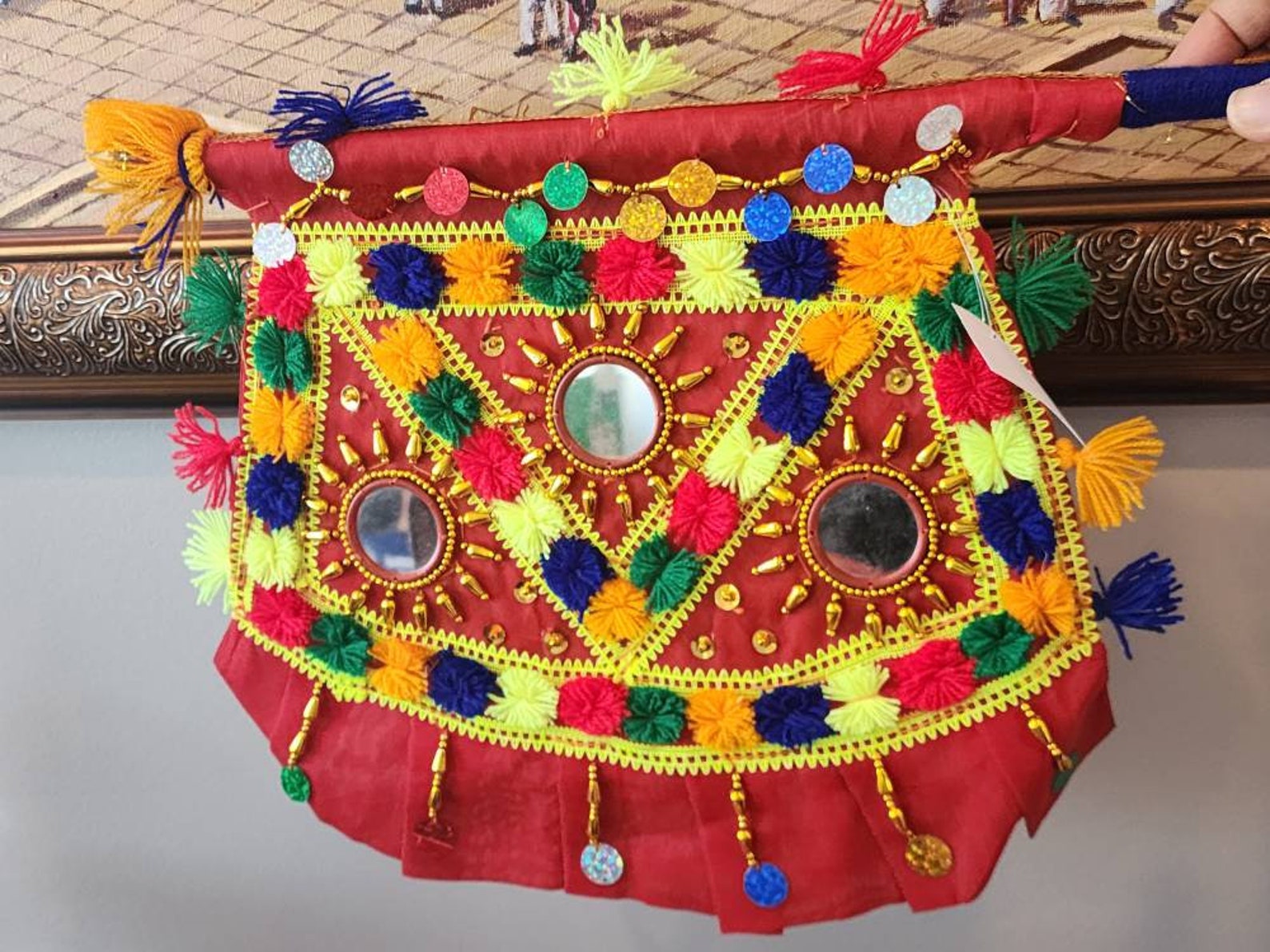 Pakistani Hand Fan - Etsy