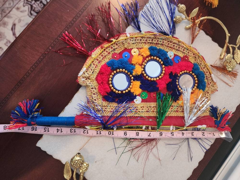 Pakistani Hand Fan - Etsy