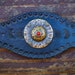 Leather Neckerchief Slide in Black. - Etsy