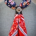 Leather Neckerchief Slide in Black. - Etsy