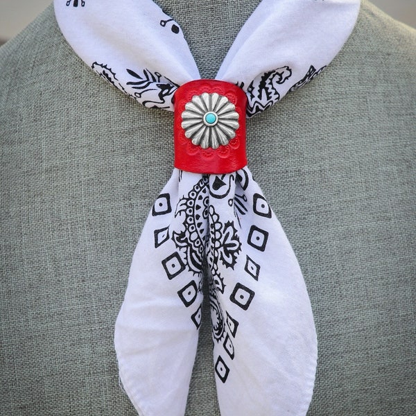 Neckerchief Slide Leather - Etsy