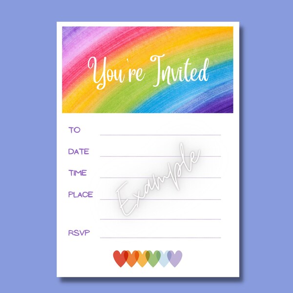 Fill in Invitations - Etsy