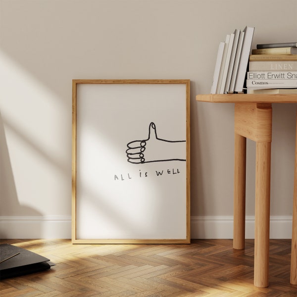 All Shall Be Well - Etsy UK