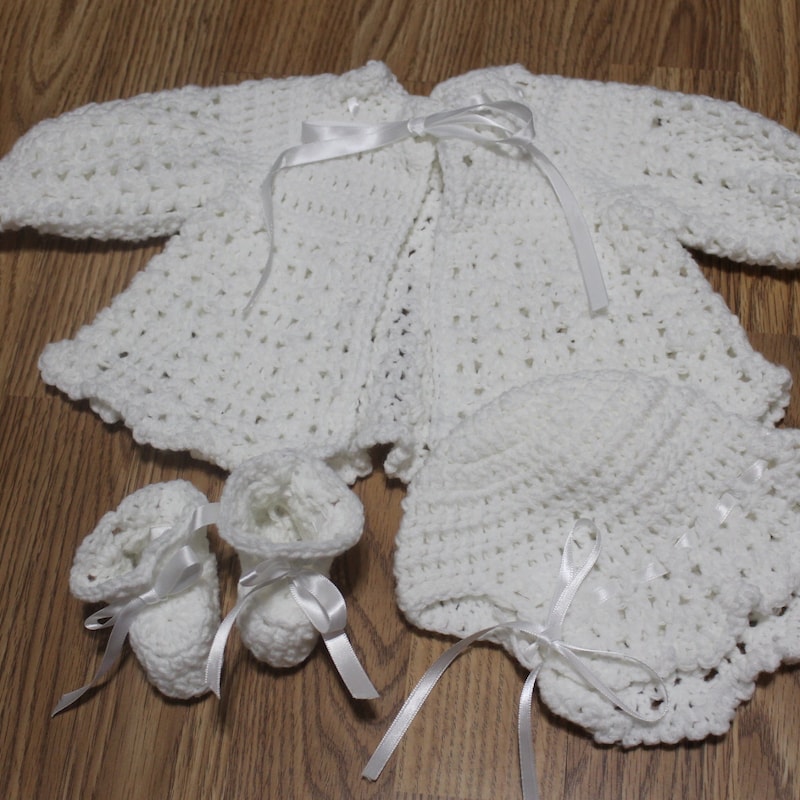 Crochet Baby Sweater - Etsy