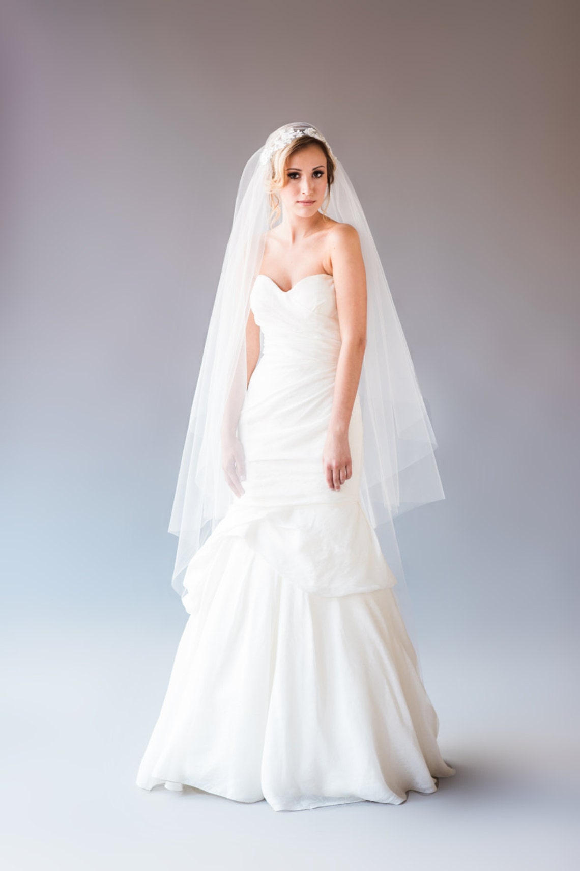 Emily Veil Juliet Cap Veil Wedding Veil Bridal Veil - Etsy