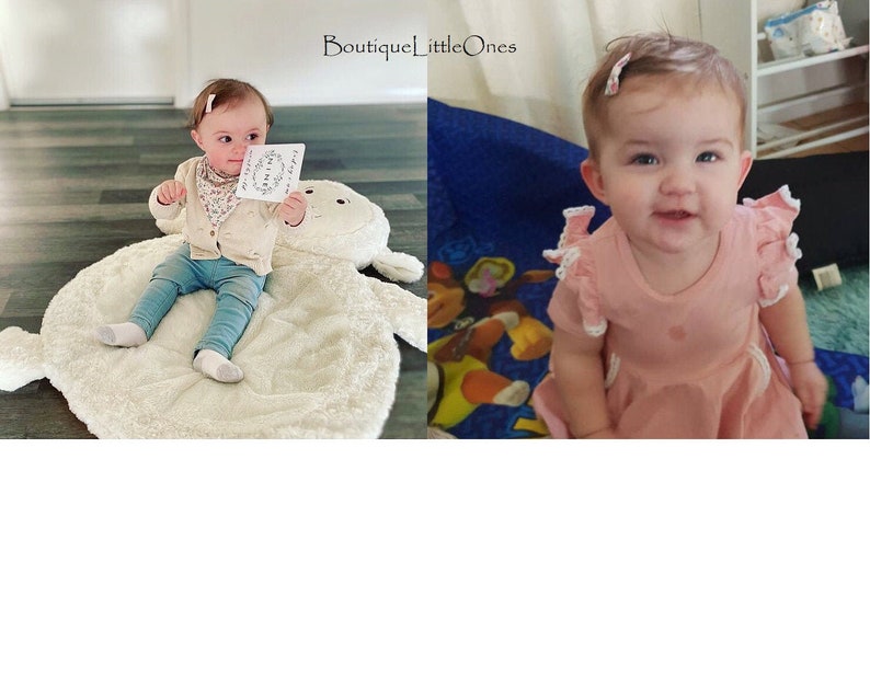 Small Snap Clips for Newborns Wispy Hair Clips Set Toddler | Etsy