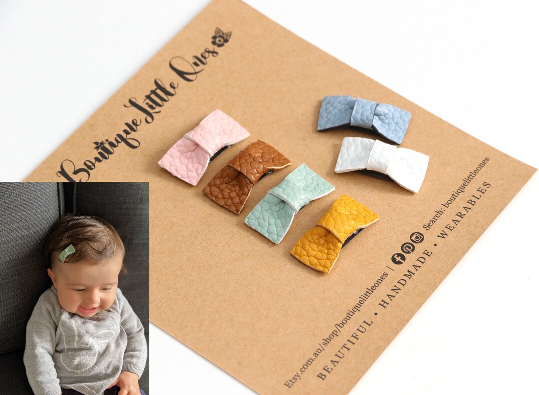 Newborn Wispy Hair Clips, Baby Hair Clips for Fine Hair, Tiny Non Slip ...