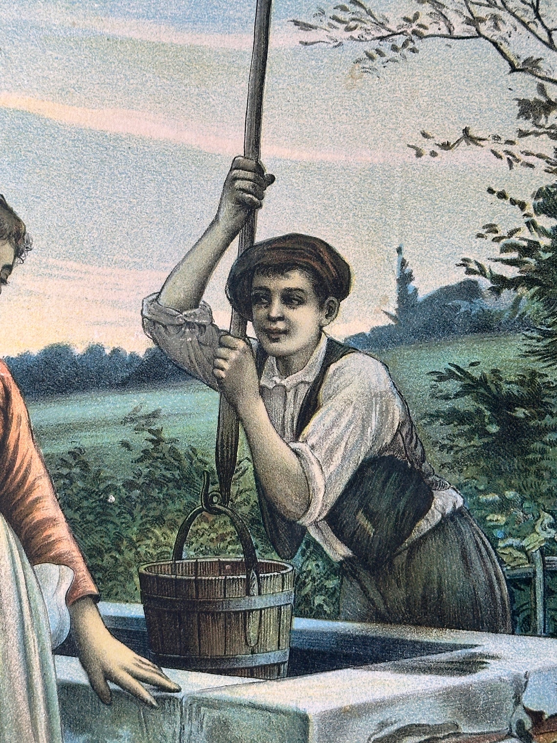 Vintage James Lee Lithograph Print Love Makin Picture Art Has Flaws - Etsy