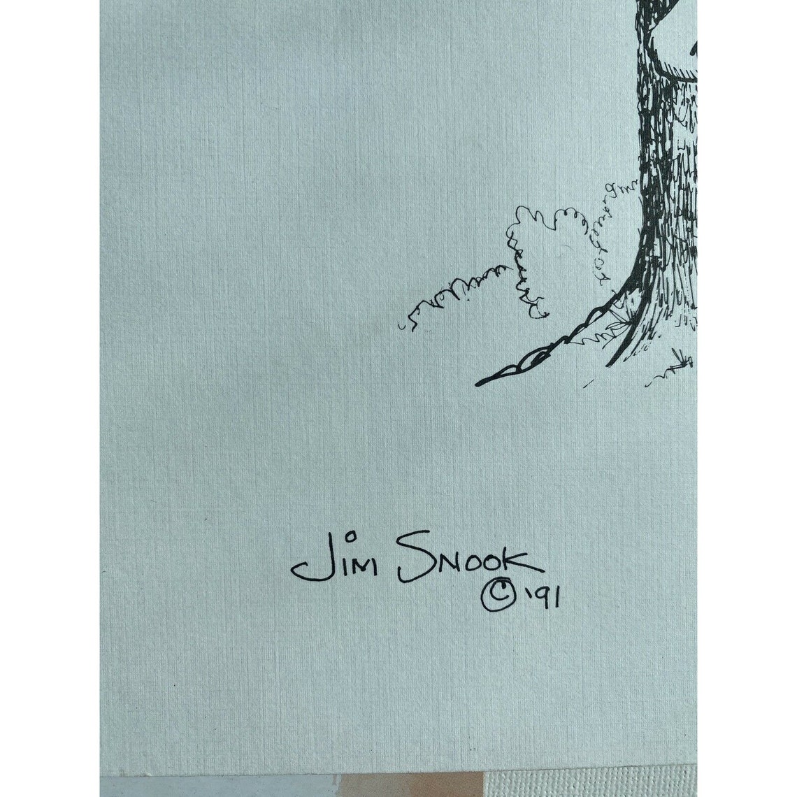 Jim Snook Studio Artist Cartoons 91 Collection Hunting Signed - Etsy