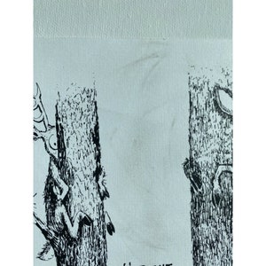 Jim Snook Studio Artist Cartoons 91 Collection Hunting Signed Sketch ...