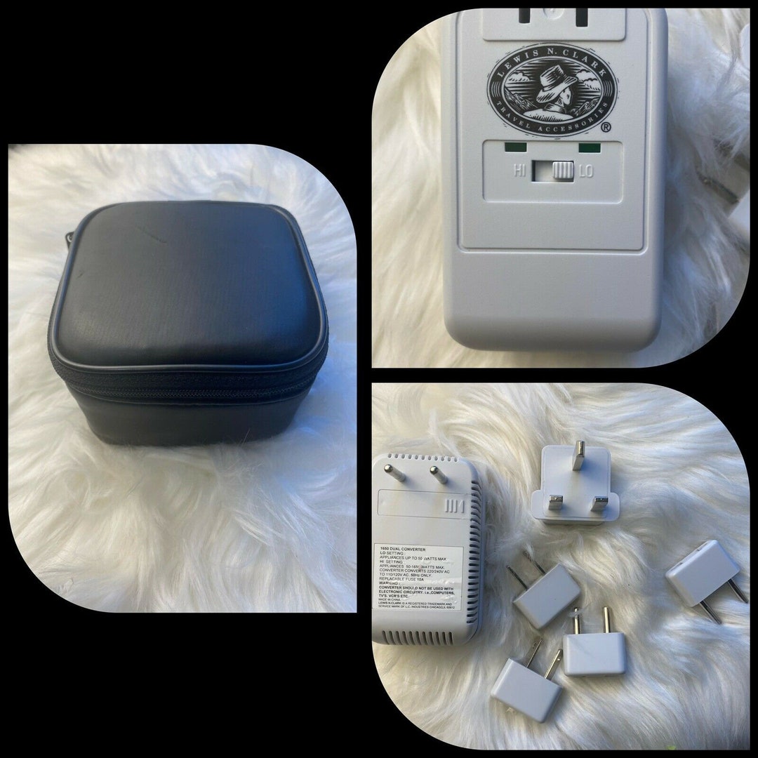 Travel Power Adapter Plug VR1 VR2 VF3 VA4 VU5 Great Britain EU AU NZ ...