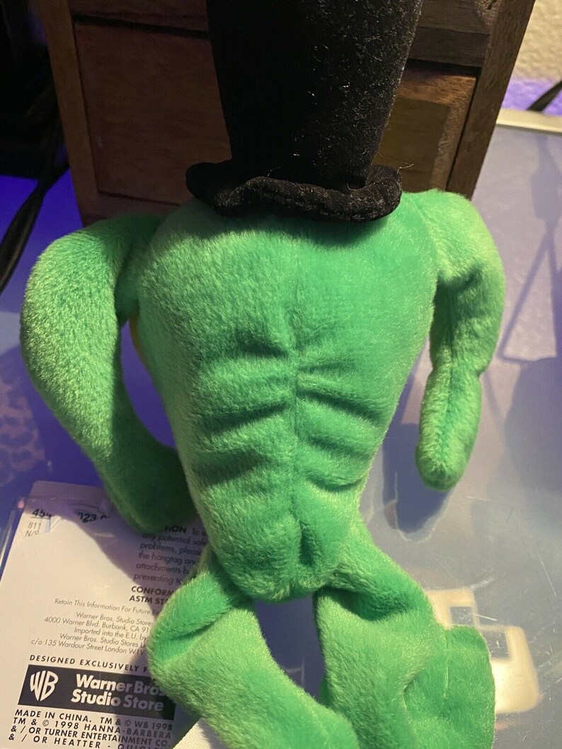 VTG Michigan J. Frog WB Stuffed Animal Plush Warner Brothers Studio 90s ...