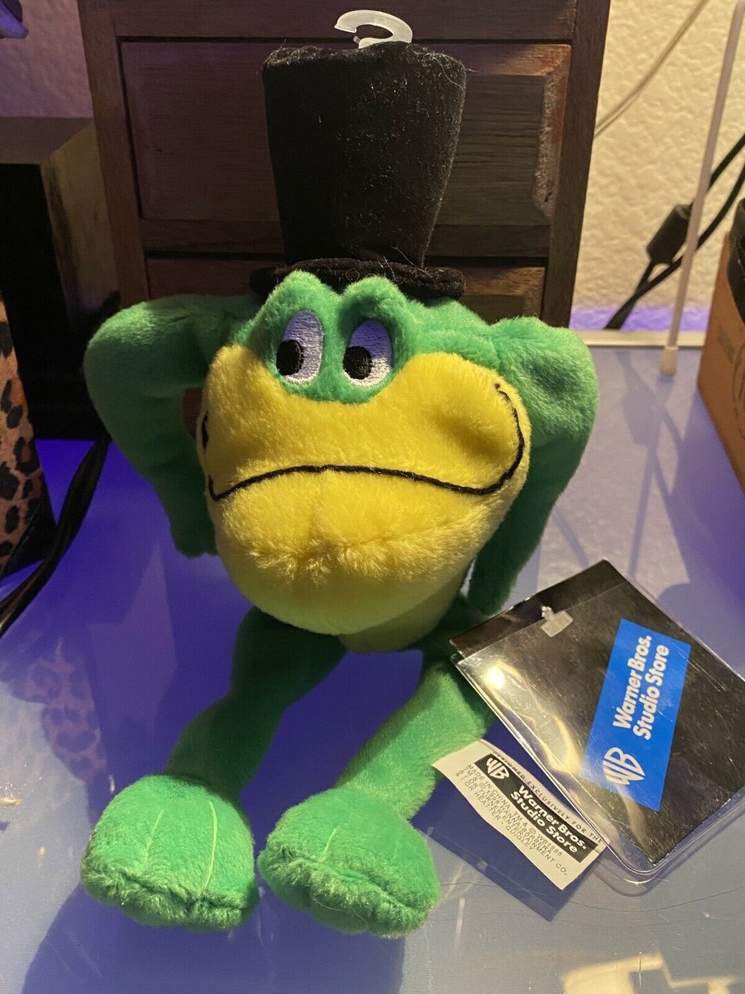 VTG Michigan J. Frog WB Stuffed Animal Plush Warner Brothers Studio 90s ...