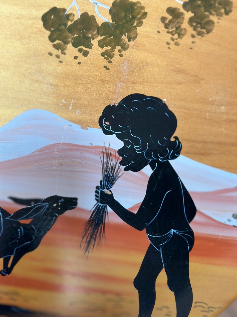 Vintage William Townsend Bill Onus Wood Aboriginal Australian Wirrin 15 ...