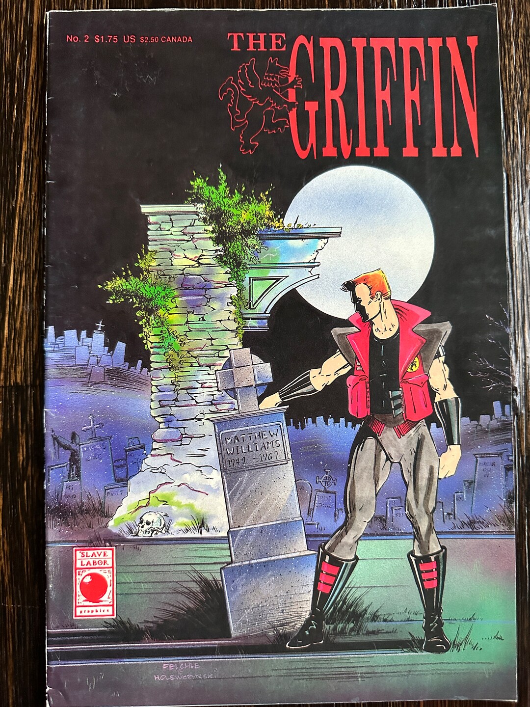 1988 the Griffin Comic Book Magazine #2 - Etsy