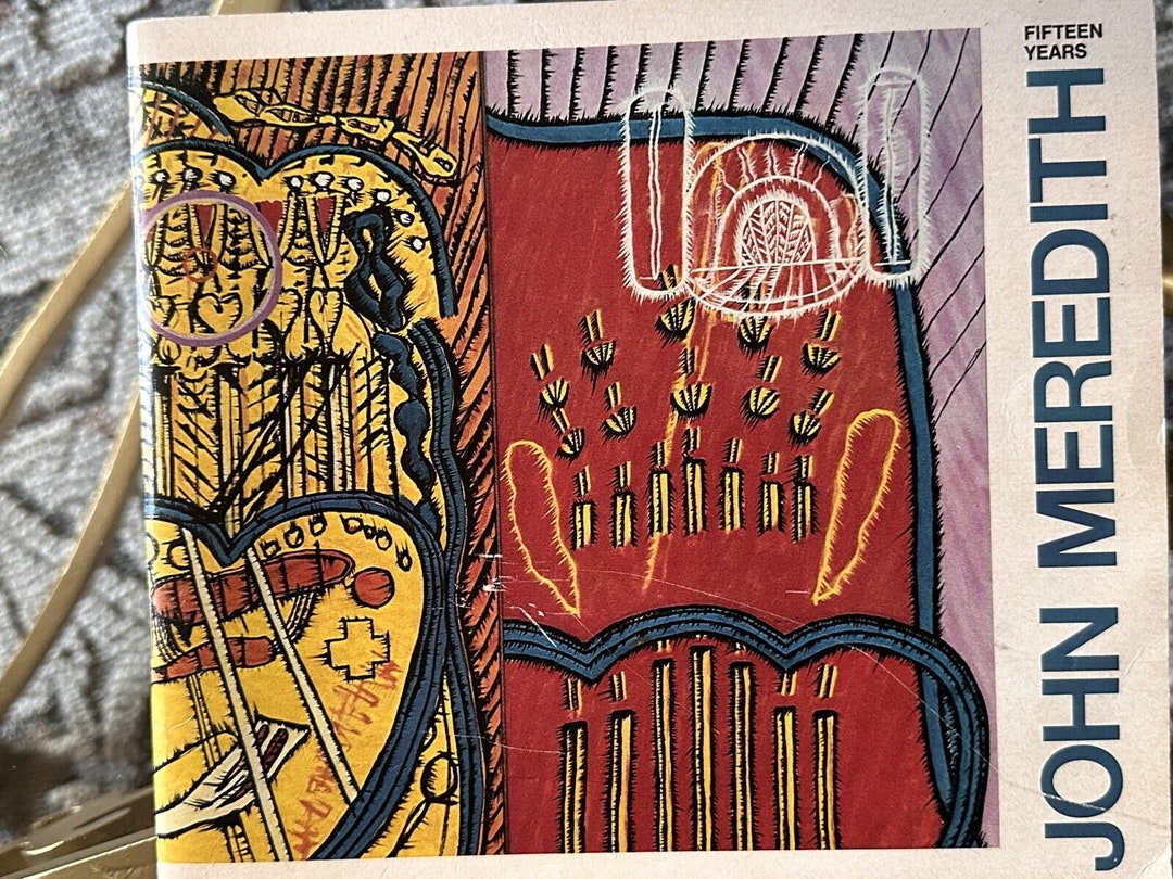 Canadian Abstract Painter John Meredith Signed Book 15 Years Art ...